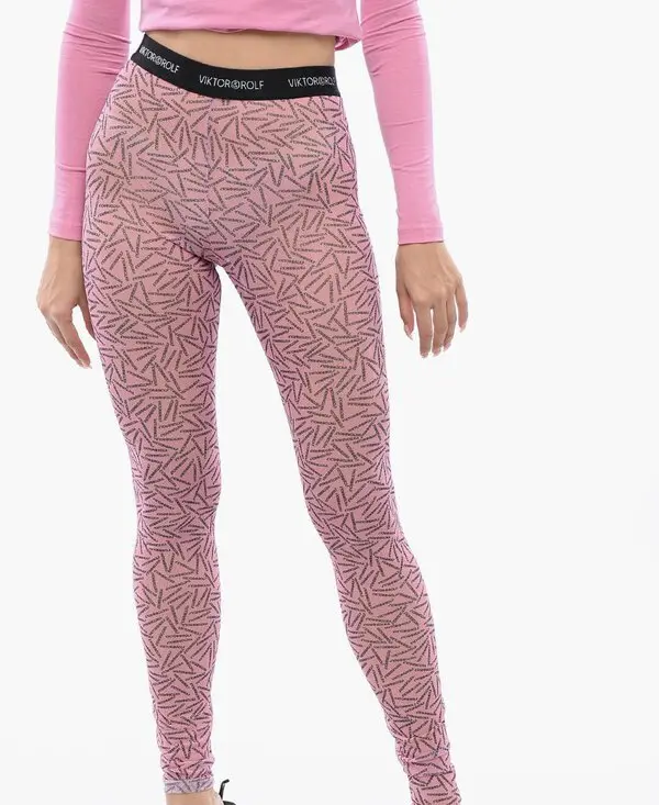 VIKTOR  ROLF Private Party Allover Logo Leggings