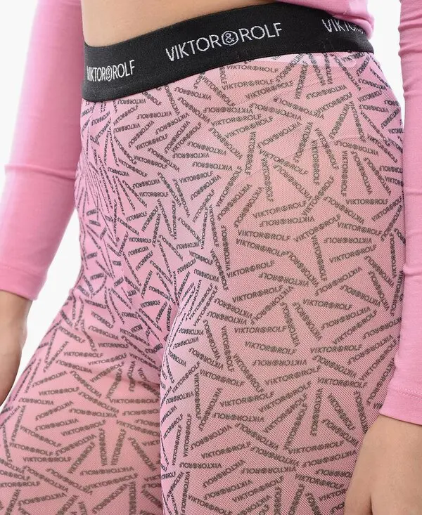 VIKTOR  ROLF Private Party Allover Logo Leggings