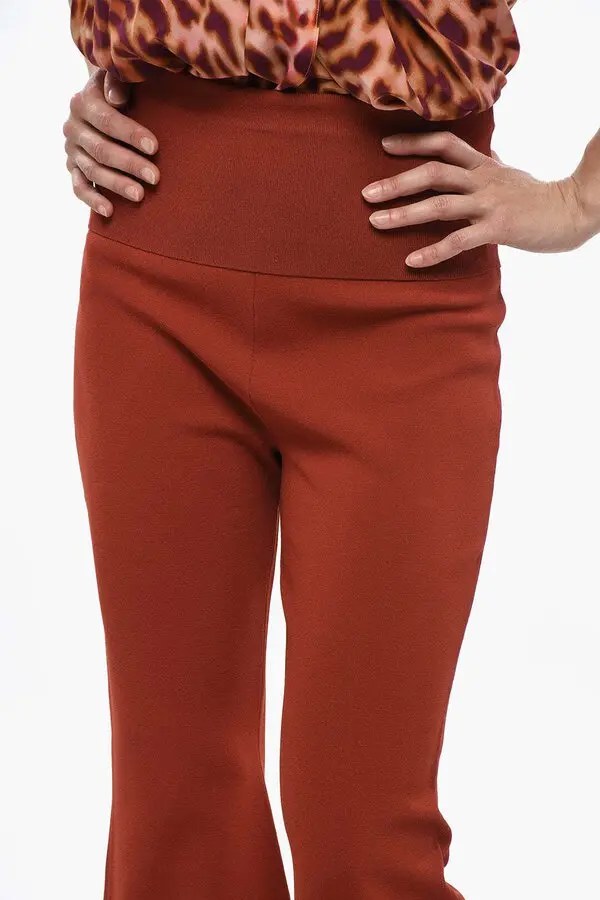 Stella McCartney High-waist Flare-fit Pants