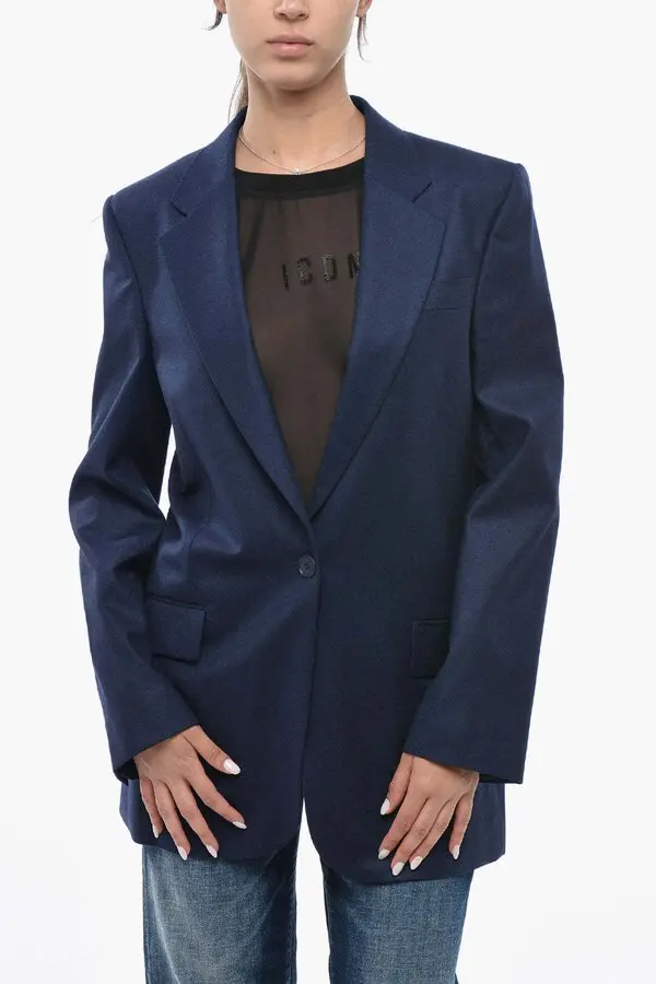 Stella McCartney Single-breasted Wool Jacket
