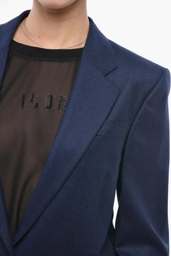Stella McCartney Single-breasted Wool Jacket