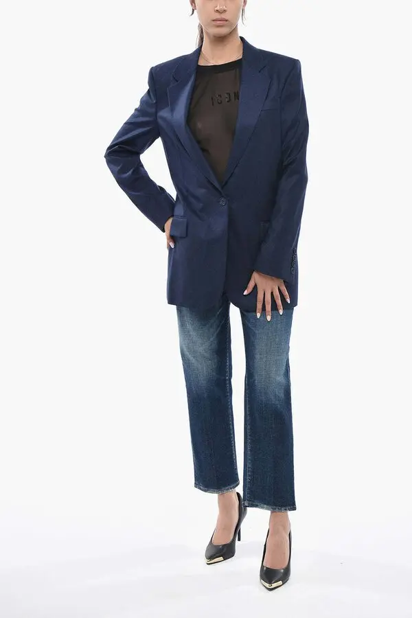 Stella McCartney Single-breasted Wool Jacket