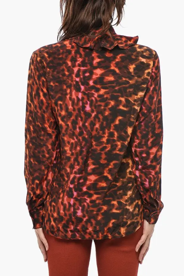 Stella McCartney Samantha Animal-print Blouse