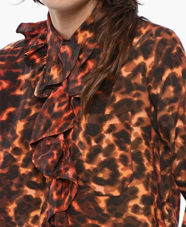 Stella McCartney Samantha Animal-print Blouse