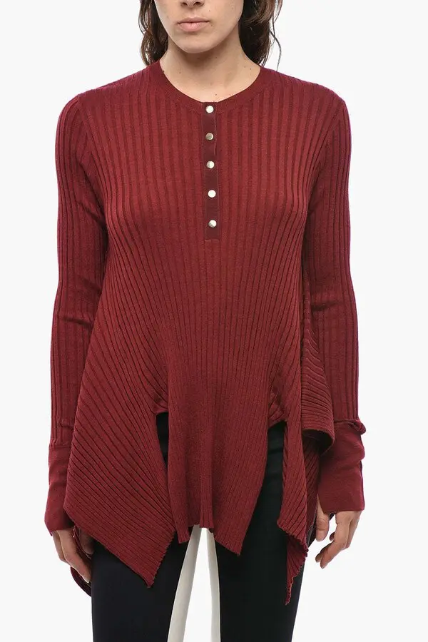 Stella McCartney Ribbed Crewneck Sweater