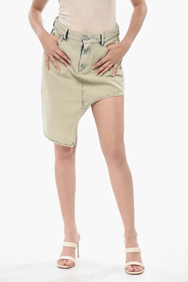 Coperni Asymmetric Mini Skirt