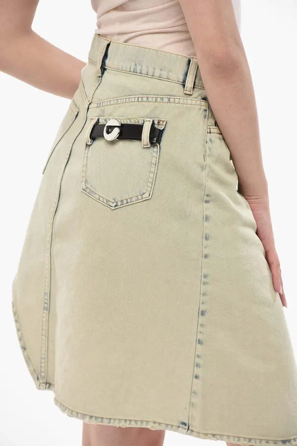 Coperni Asymmetric Mini Skirt