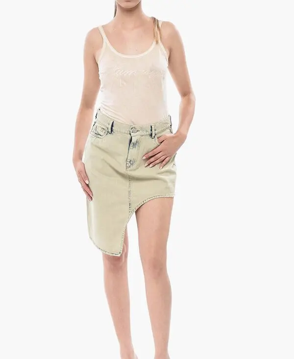 Coperni Asymmetric Mini Skirt