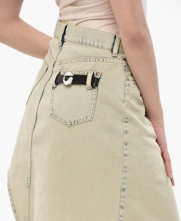 Coperni Asymmetric Mini Skirt