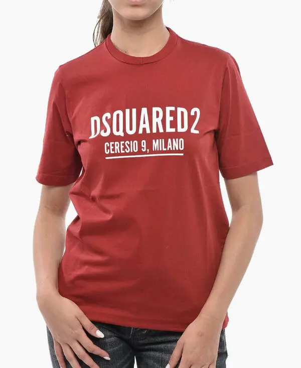Dsquared2 Logo-print Crew-neck T-shirt
