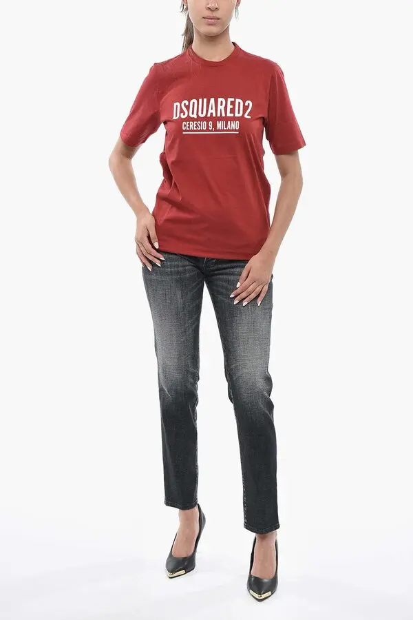 Dsquared2 Logo-print Crew-neck T-shirt