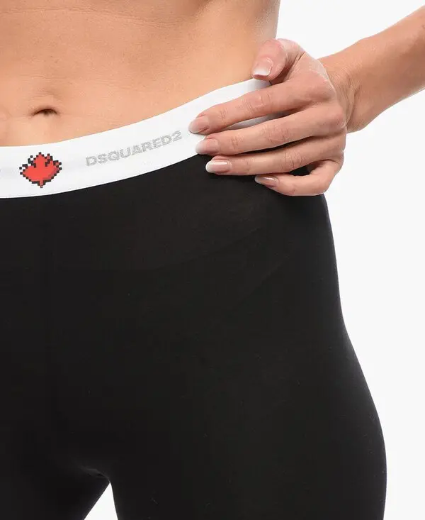 Dsquared2 Logo-waistband Cotton Shorts