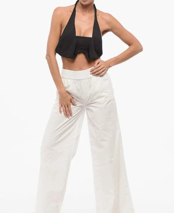 Dsquared2 Lace-up Crop Top