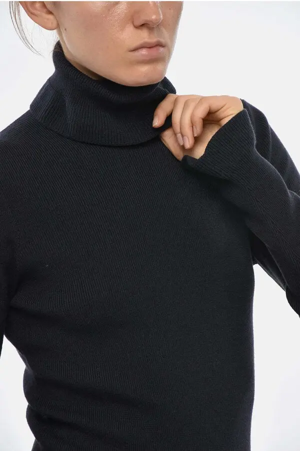 Chloé Turtleneck Sweater With Logo