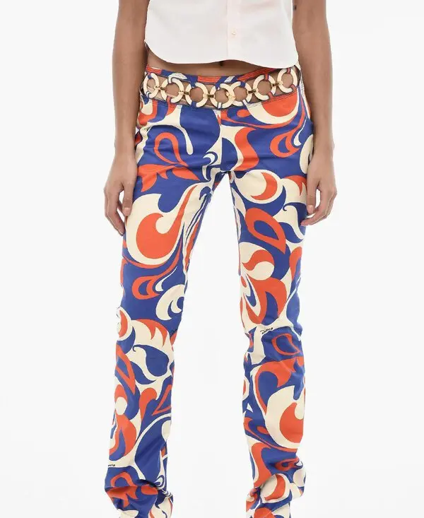 Dsquared2 Patterned Regular-waist Pants