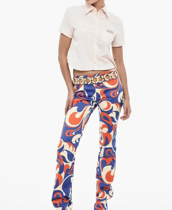 Dsquared2 Patterned Regular-waist Pants