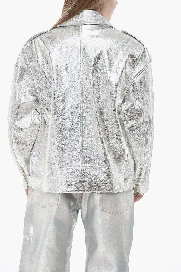 HALFBOY Leather Biker Jacket