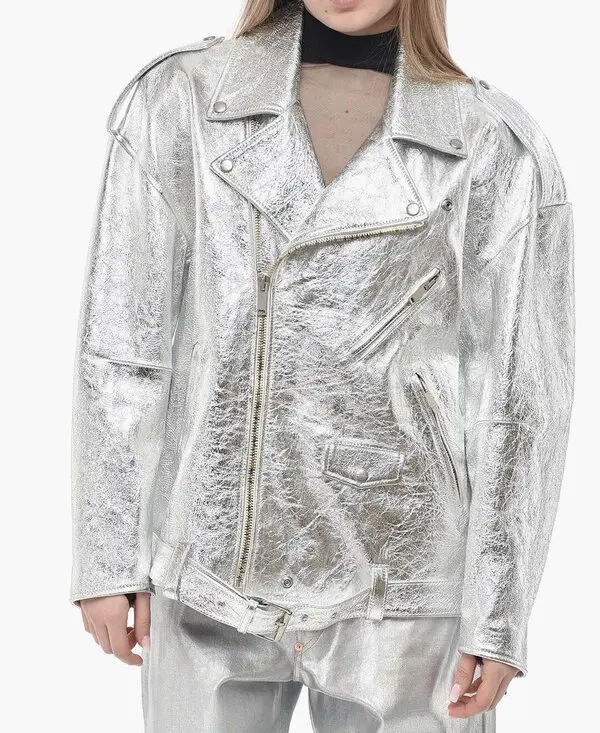 HALFBOY Leather Biker Jacket