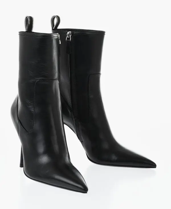 Dsquared2 Point-toe Side-zip Ankle Boots