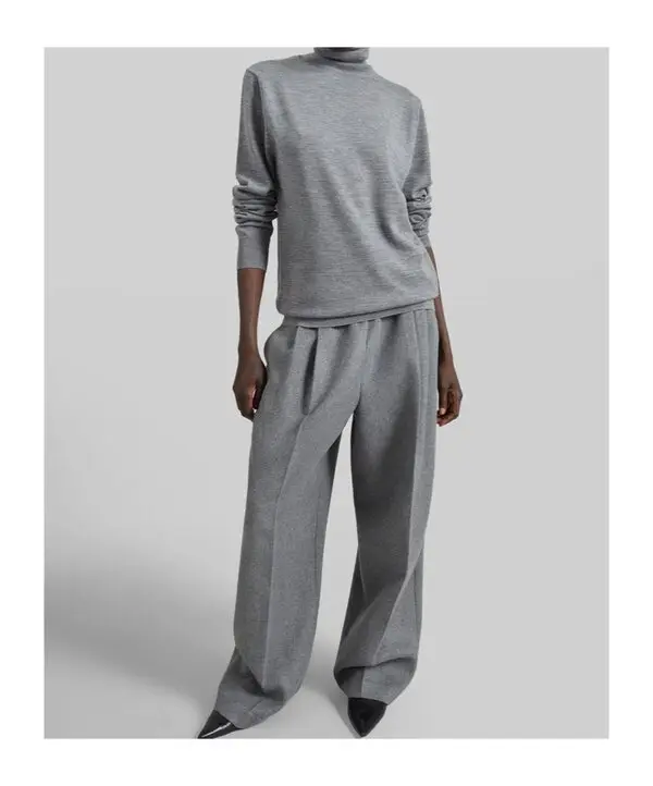 THE FRANKIE SHOP Elasticated Pleated Joggers