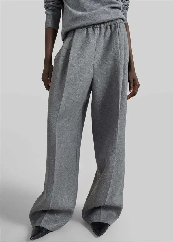 THE FRANKIE SHOP Elasticated Pleated Joggers