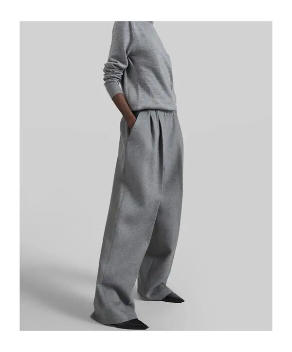THE FRANKIE SHOP Elasticated Pleated Joggers
