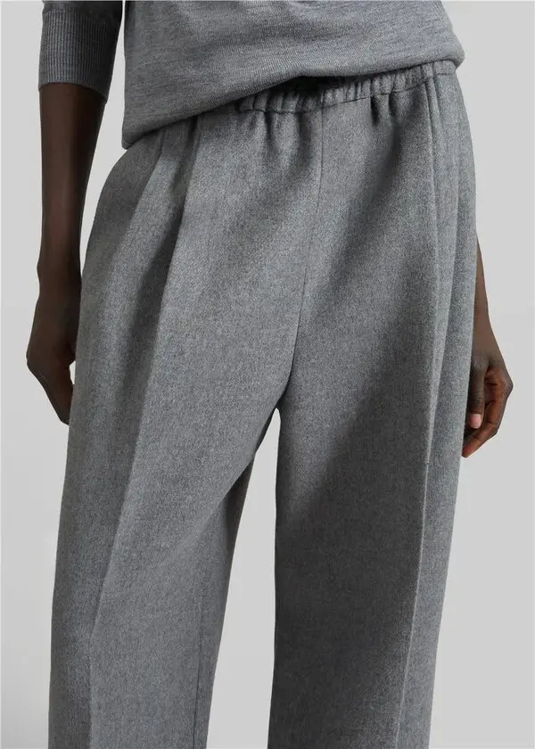 THE FRANKIE SHOP Elasticated Pleated Joggers
