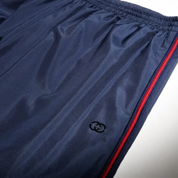 Gucci Web Piping Leisure Pants