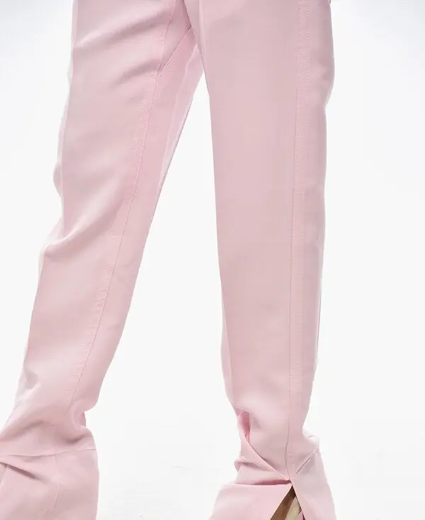 SETCHU Button-hem Tailored Trousers