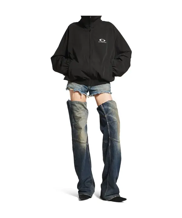 Balenciaga High Collar Tracksuit Jacket