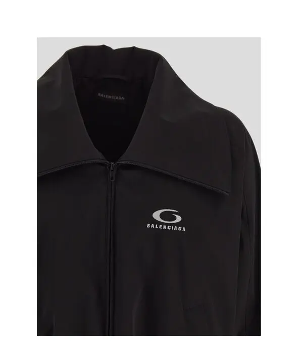 Balenciaga High Collar Tracksuit Jacket