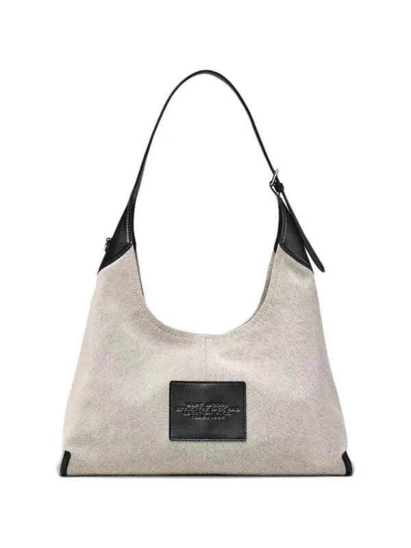 Marc Jacobs The Leather-trim Canvas Belted Sack Bag Tote Bag