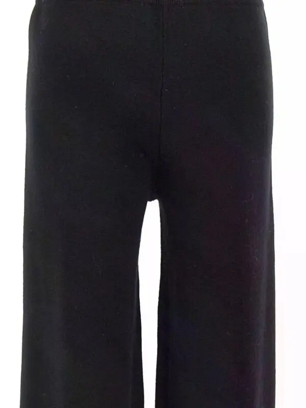 KAOS Knitted Wide-leg Wool Trousers