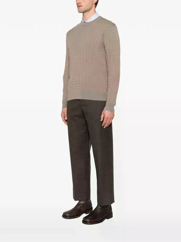 DIKTAT Cable-knit Sweater