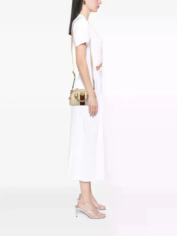 Gucci 2016-2026 Mini Gg Supreme Web Ophidia Satchel