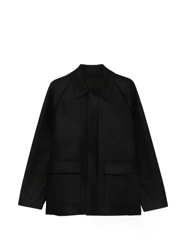 Harris Wharf London Concealed-fastening Short Coat