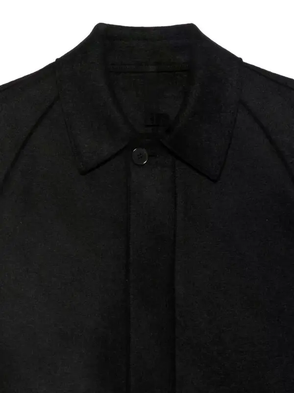 Harris Wharf London Concealed-fastening Short Coat