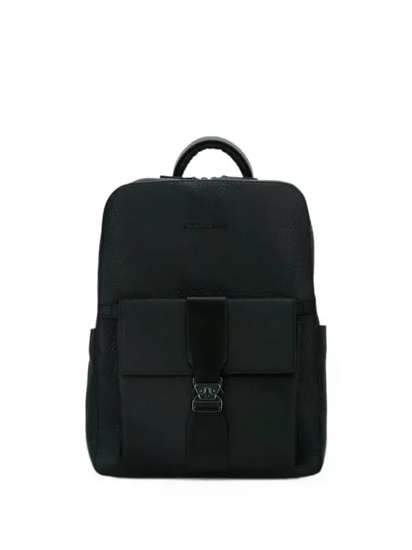 PIQUADRO Grained-leather Backpack