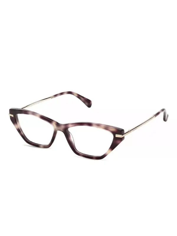 Max Mara Tortoiseshell Cat-eye Glasses