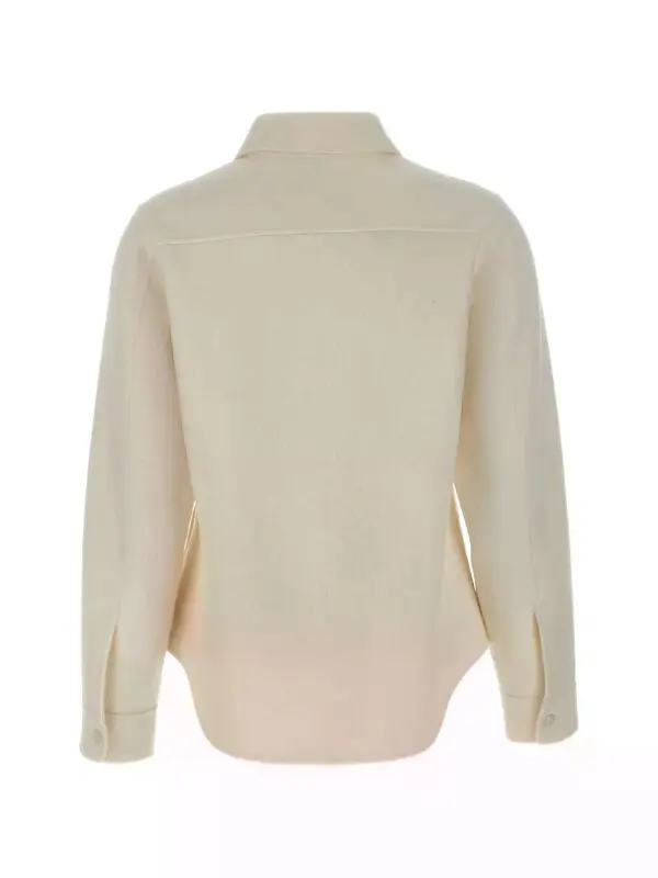 Aspesi Wool Beaver-effect Shirt