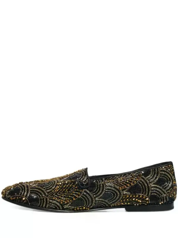 Dolce & Gabbana Bead-embellished Loafers
