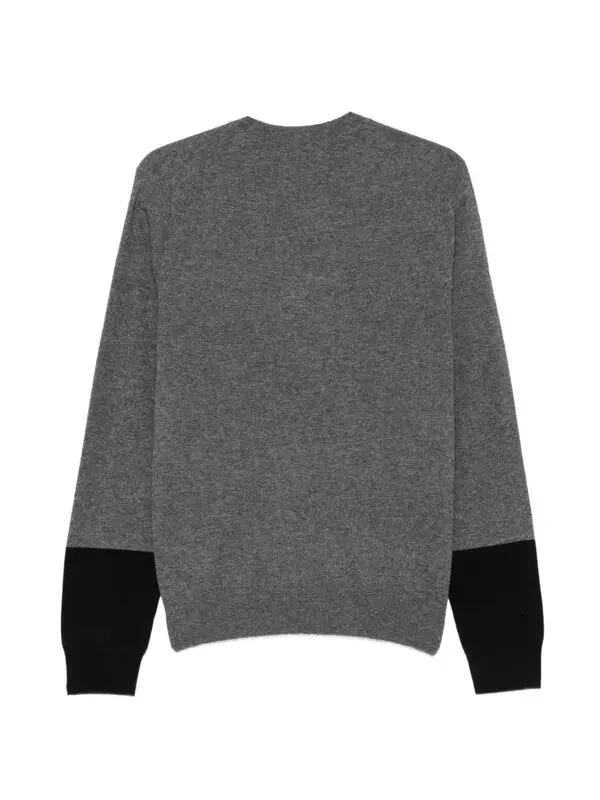 Comme Des Garçons Colour-block Sweater