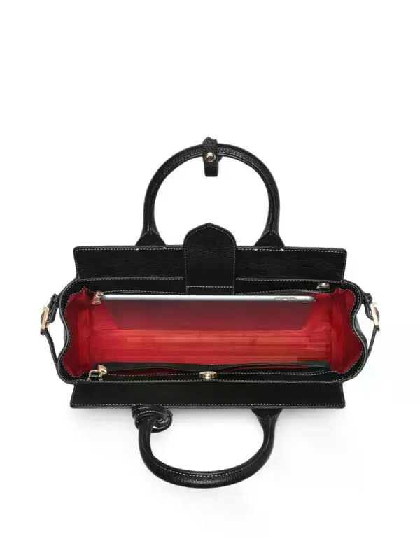 ASPINAL OF LONDON Savannah Pebbled-leather Tote Bag
