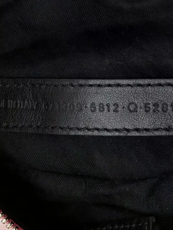 Balenciaga Xs Le Cagole Monogram Denim Shoulder Bag