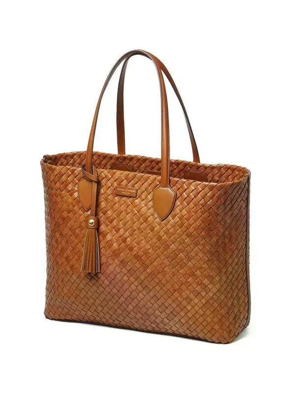 ASPINAL OF LONDON Island Woven Tote Bag