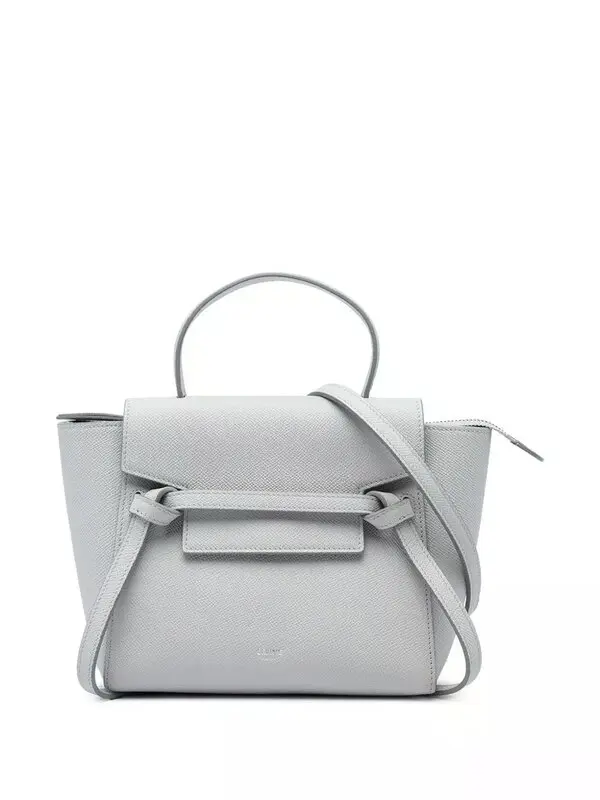 Celine 2019 Nano Grained Calfskin Belt Bag Satchel