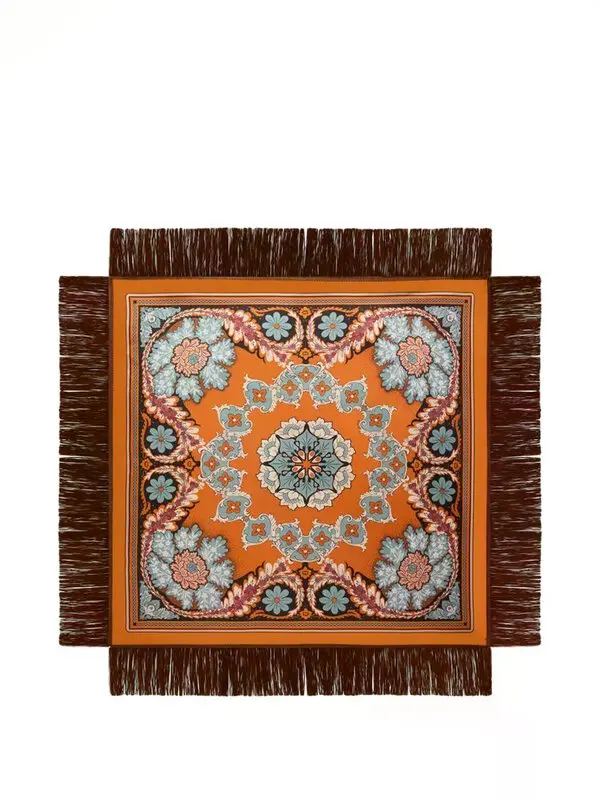 La DoubleJ Reversible Fringe Foulard