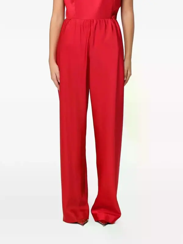 MEIMEIJ Elasticated-waistband Palazzo Pants