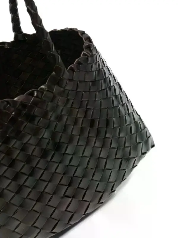 Dragon Diffusion Santa Croce Small Dark Tote Bag