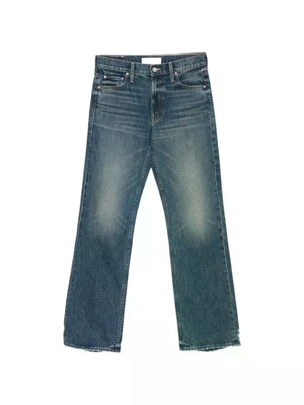 MOTHER Faded Whiskered Jeans